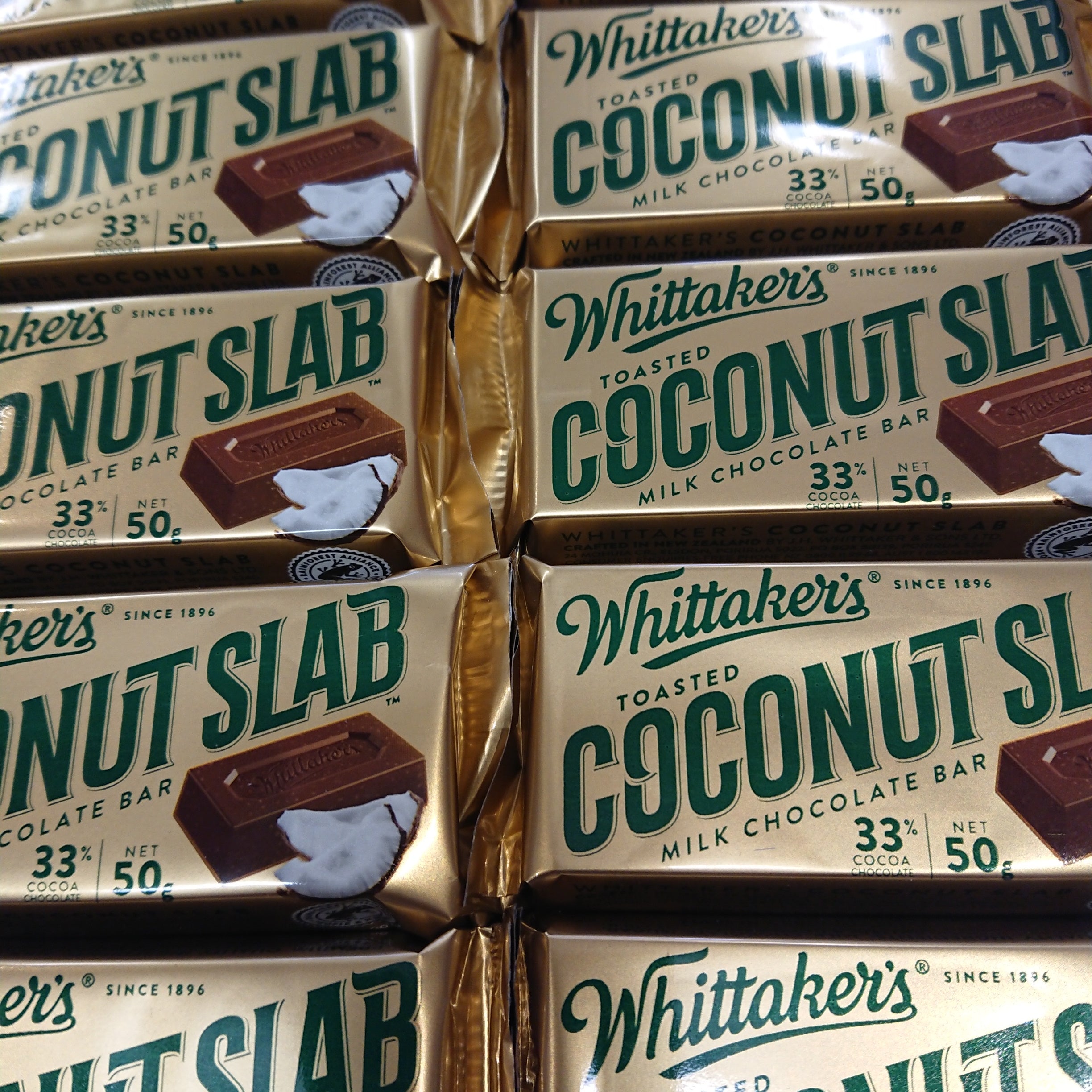 Whittaker's Coconut Slab – The Pakenham Chocolate Shop