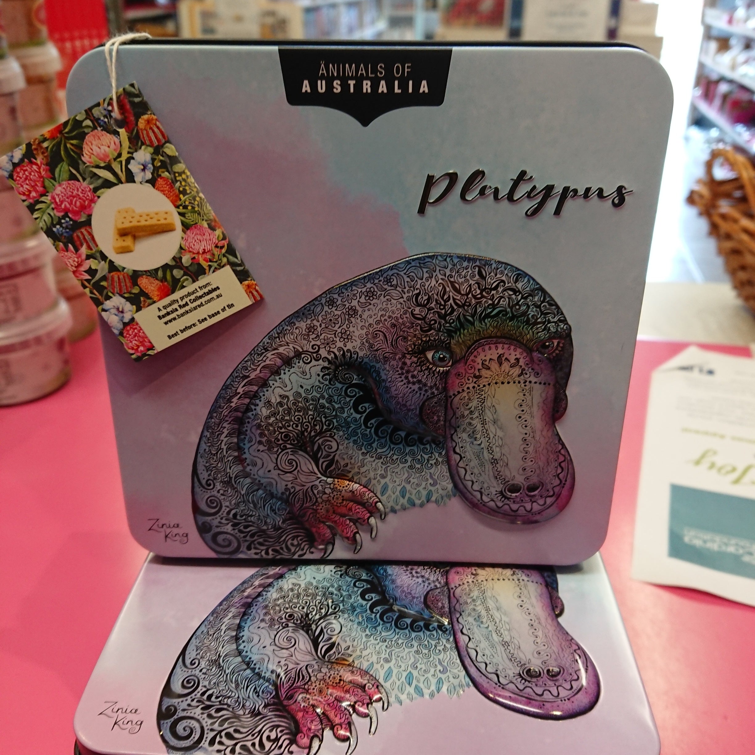 Animals of Australia Platypus Shortbread – The Pakenham Chocolate Shop