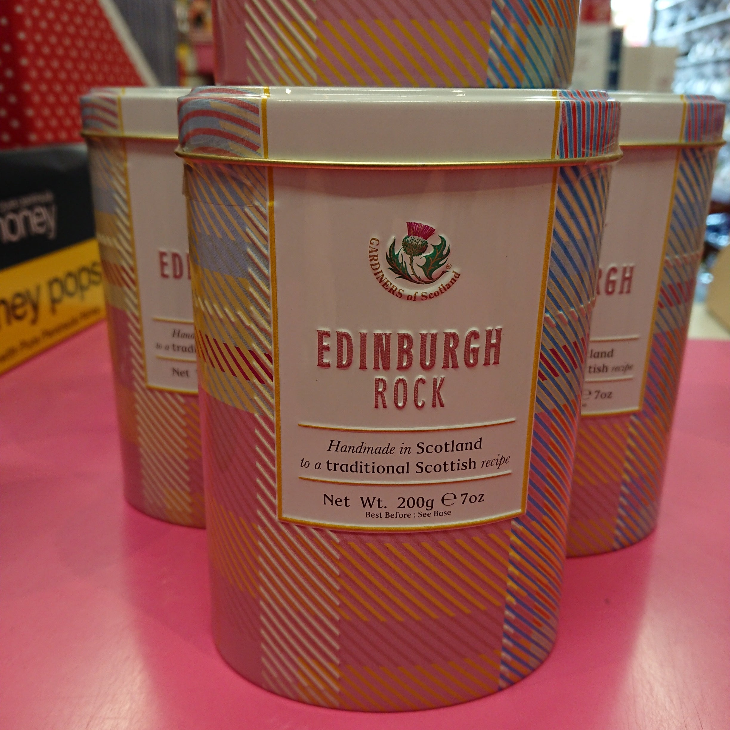 Edinburgh Rock Tin – The Pakenham Chocolate Shop